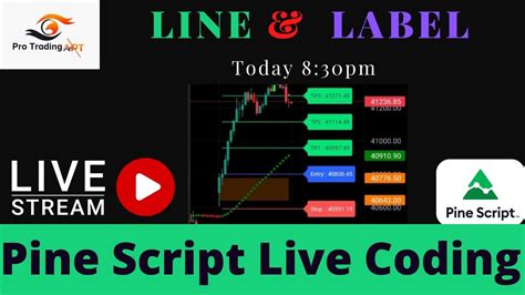 Pine Script Line And Label With Target And Sl 04 03 2023 Pro Trading Art Youtube