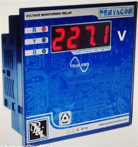 Single Phase Undervoltage Monitoring Relay At ₹ 3000 Piece Monitor Relay In New Delhi Id