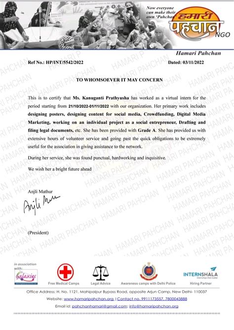 Internship Prathyusha Kanuganti