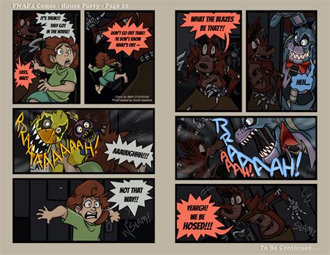 FNAF4 Comic - House Party - Page 20 - 7-29-16 by Mattartist25 on DeviantArt