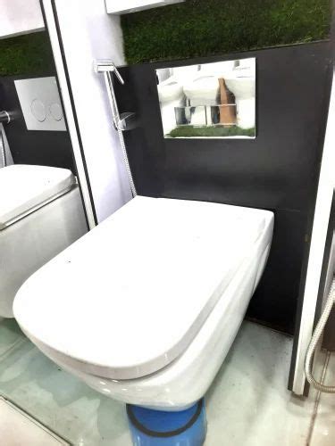 Parryware Floor Mounted Wall Hanging Commode White At ₹ 10000 In Kolkata