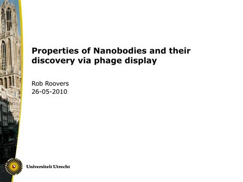 Pdf Properties Of Nanobodies And Their Discovery Via Phage
