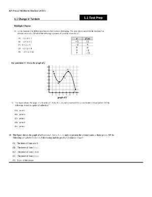 Topic Rational Functions And End Behavior Notes Ap Pc Topic Rational