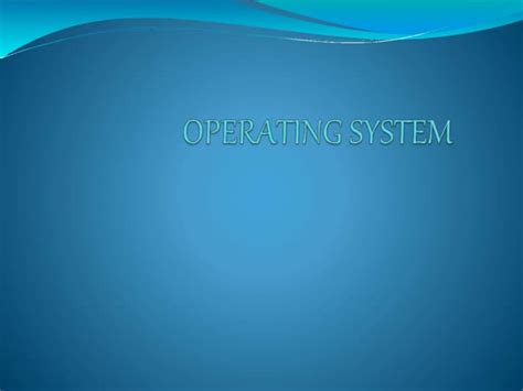 Operating Systempptx
