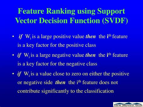 Ppt Feature Ranking And Selection For Intrusion Detection Using Support Vector Machines