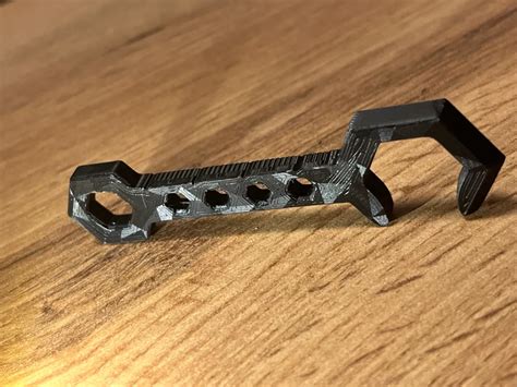 Multipurpose Hex Keychain V2 Edc Tool By 2bprojectmakerworld