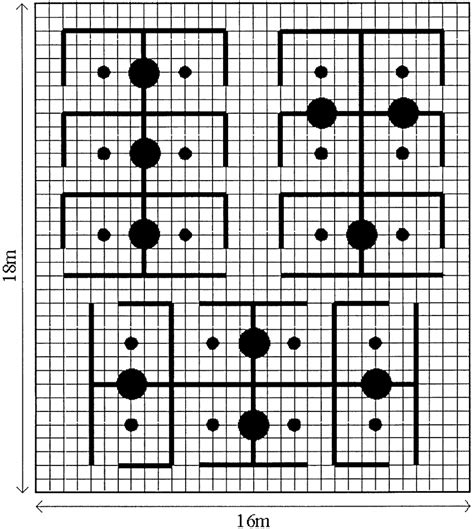 Access Point Placement For An Office Obtained By Vfsa And By Ls For 10