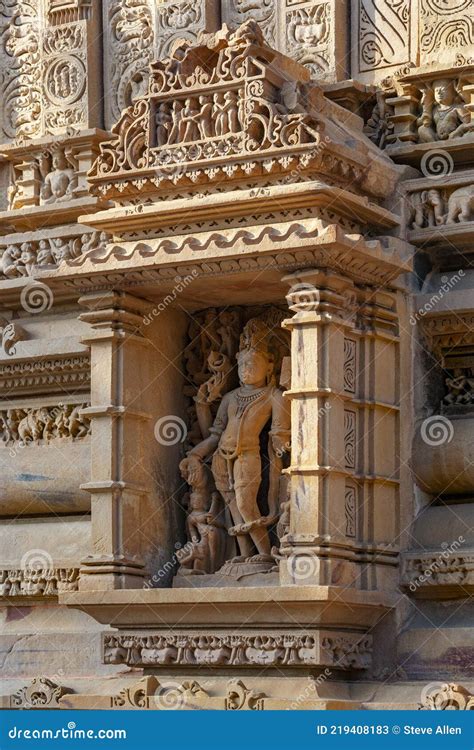 The Temples At Khajuraho India Stock Image Image Of Unesco Tourism