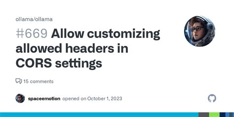 Allow Customizing Allowed Headers In Cors Settings · Issue 669