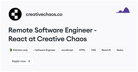 Himalayas On Linkedin Remote Software Engineer React Job At Creative Chaos Himalayas