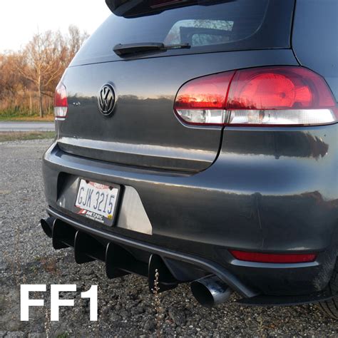 Rear Diffuser For Mk6 Gti 2010 2014 Cjm Industries Llc