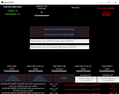 Github Mole3421278benzaiboten Spot Trading Bot A Trading Bot Easy To Use To Be Linked To