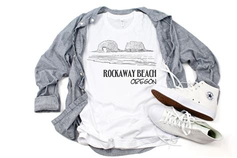 Rockaway Beach Oregon Shirt Pacific Northwest Beach Vacation Coastal