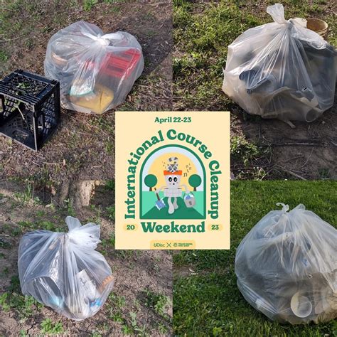 Successful International Disc Golf Course Cleanup Effort R