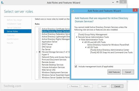 Install Active Directory Domain Services On Windows Server Tactig