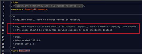 Registry Class Replacement In Magento 2 Syncit Group Blog