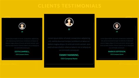 Responsive Testimonials Box Design Code With Tanmay