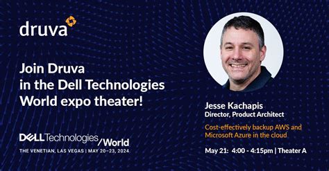 Druva On Linkedin Dtw24 Dellapex Druva Dataprotection Cyberresiliency Cloudbackup…