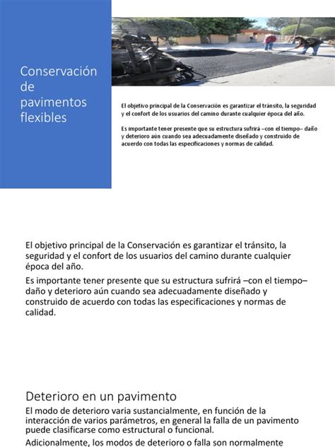 37 Conservación De Pavimentos Flexibles Pdf
