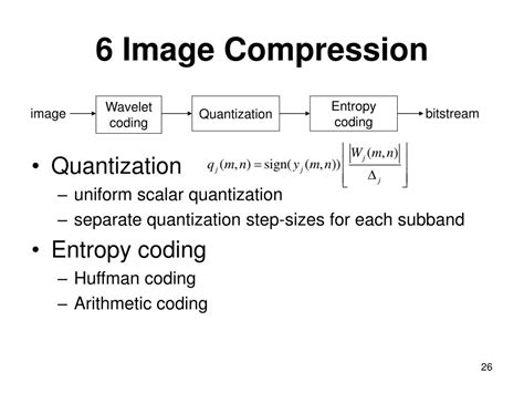 Ppt The Discrete Wavelet Transform For Image Compression Powerpoint