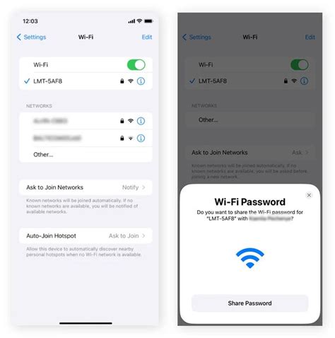 How To Share Wifi Password On Iphone Android And Windows