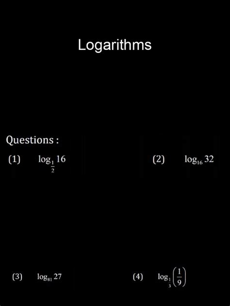 Dpp 2 Logarithms 2 1718458465420 Pdf Teaching Methods And Materials