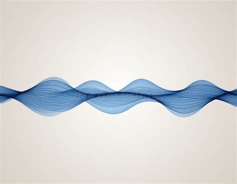 Waterwave Abstractly Rendered As A Flat Sine Curve Stock Image Image Of Water Abstract