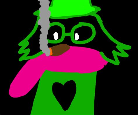 Ralsei Smokes A Fat Blunt Drawception