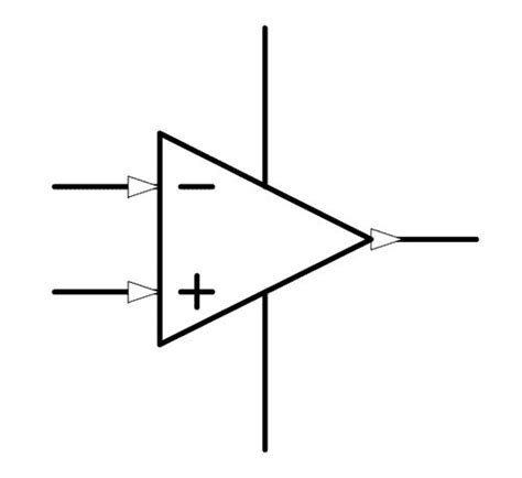 Electronic Symbol For An Amplifier Design Amplifier Wind Turbine