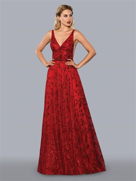 Red Stella Couture 21056 Sleeveless Long Prom Dress For 38999 The