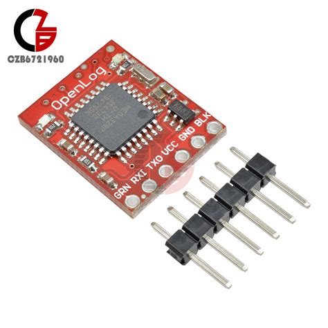 Openlog Serial Data Logger Open Source Recorder Atmega328 Support Micro Sd Red Ebay