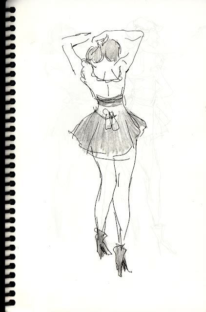 Sketch Adventure A Nearly Naked Look At Wednesday S Gestures