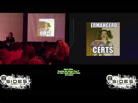 Free Video 100 Attack Paths Breaking Into Infosec From It Or Other