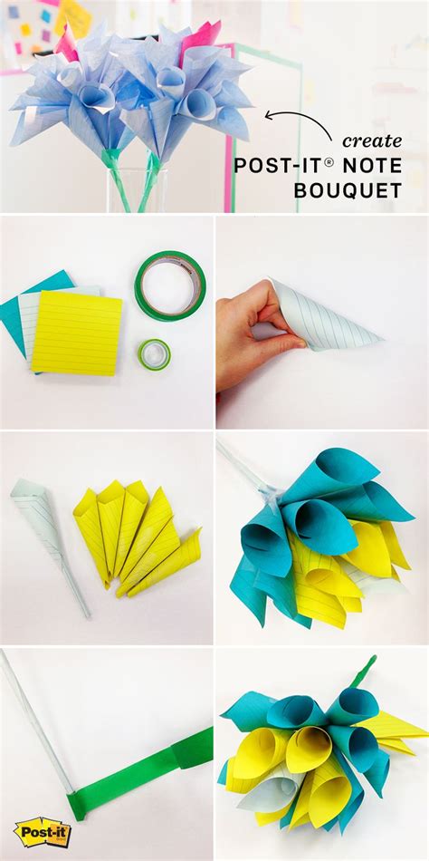 13free Post It Note Origami Flower Us Nco 2007