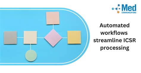 Automated Workflows Streamline Icsr Processing Med Comm Automated Workflows Streamline Icsr Processing Med Comm
