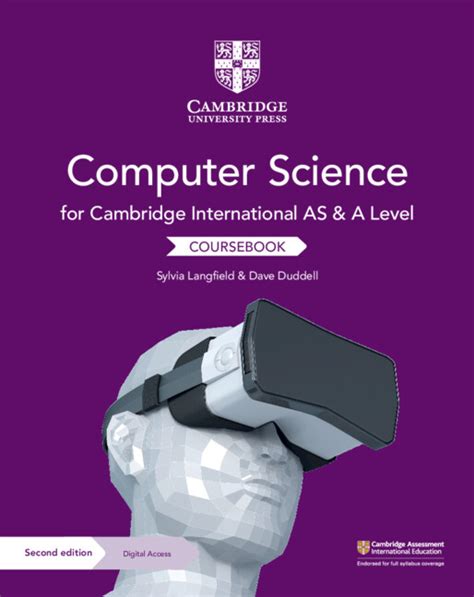 Cambridge International As And A Level Computer Science Coursebook With Digital Access 2 Years
