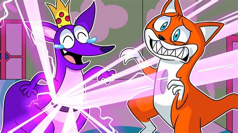 Queen Bouncelia Laughs Kill Kittysaurus Garten Of Banban 4 Animation