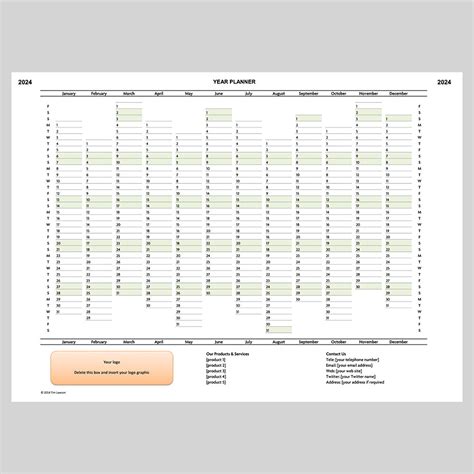 Yearly Planner 2024 Printable Excel Lula Sindee Yearly Planner 2024 Printable Excel Lula Sindee