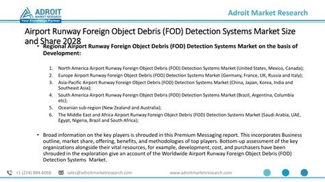 Ppt Airport Runway Foreign Object Debris Fod Detection Systems Market Powerpoint