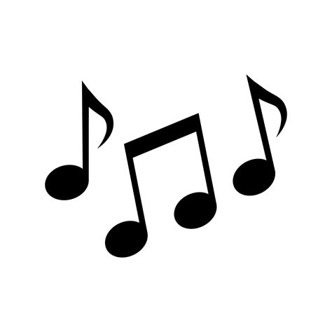 Music Notes Vector Isolated On White Background 23544053 Vector Art At Vecteezy