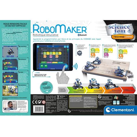 Leobotics Robot Jouet éducatif Construction Programmat