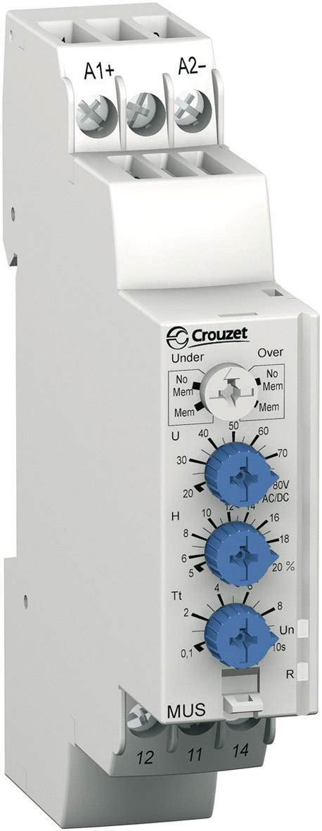 Buy Crouzet 84872141 MUS80 Voltage Monitoring Relay Conrad Electronic