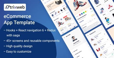 React Native Ecommerce Mobile App Templates Codecanyon