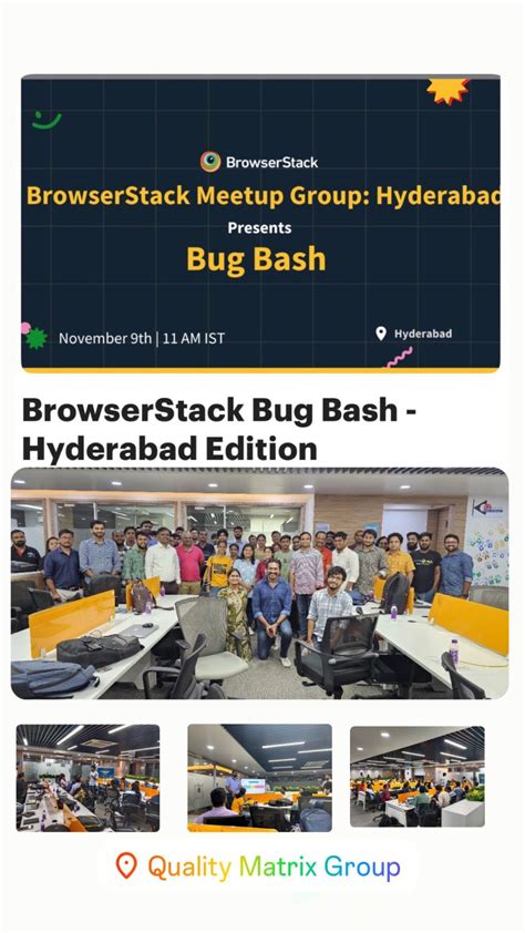 Sunilkumar Bhuvin On Linkedin Bugbash Qualitymatrix Learningexperience Softwaretesting
