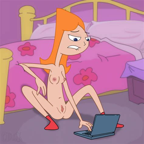 Rule 34 Accurate Art Style Bed Bedroom Beige Skin Breasts Candace