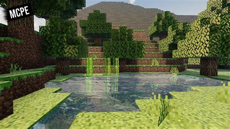 Minecraft PE OSBES Shader Most Ultra Realistic MCPE Shader With Water Reflections YouTube