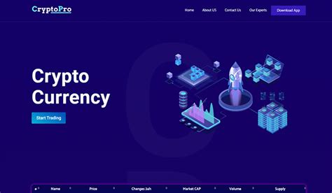 crypto currency elementor template kit for wordpress by themehunk