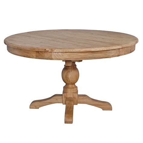 Shop French Provincial Pedestal Round 140 180cm Extendable Dining Table