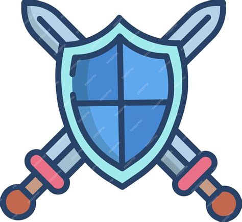 Premium Vector Wepons Linear Color Illustration