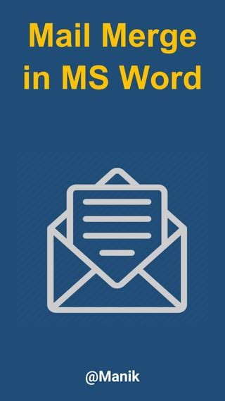 mail merge in ms word mobview pdf